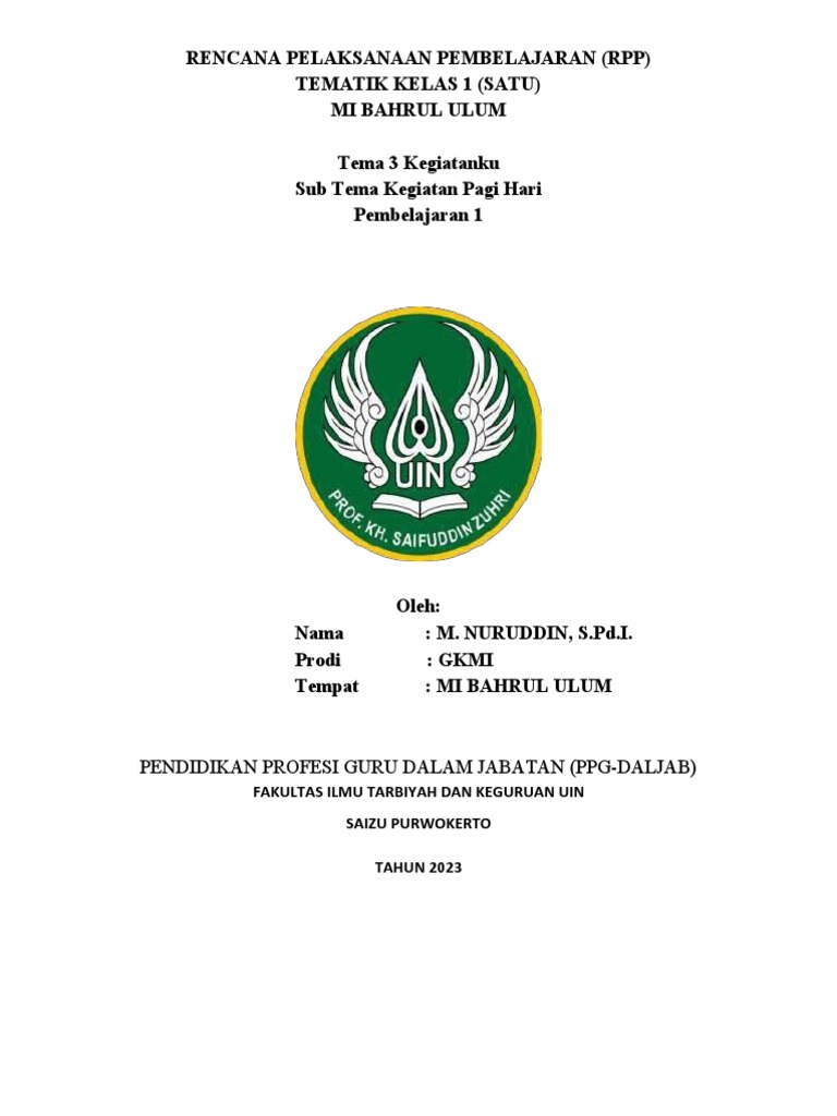 Cover RPP Ukin | PDF