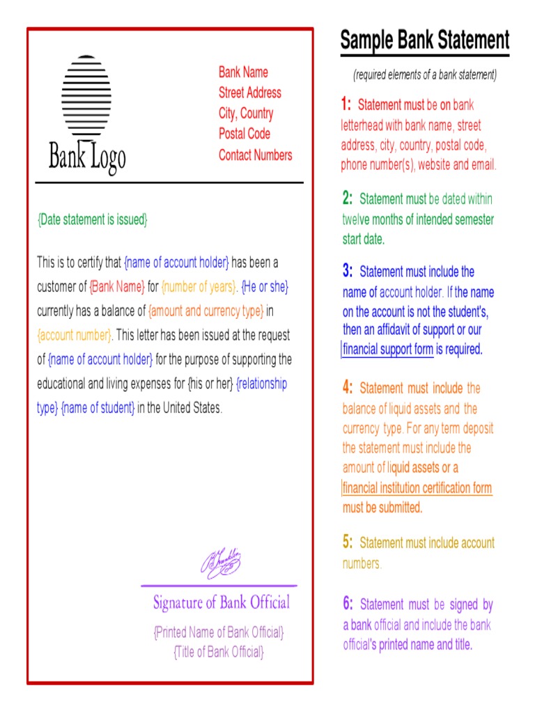 Sample Bank Statement | Download Free PDF | Banks | Deposit Account