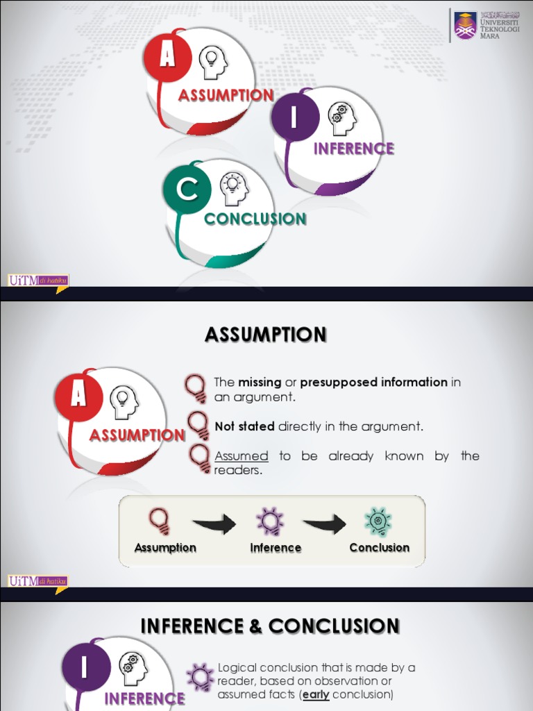Chapter 4 - Inference Conclusion Assumption | PDF | Grocery Store | Inference