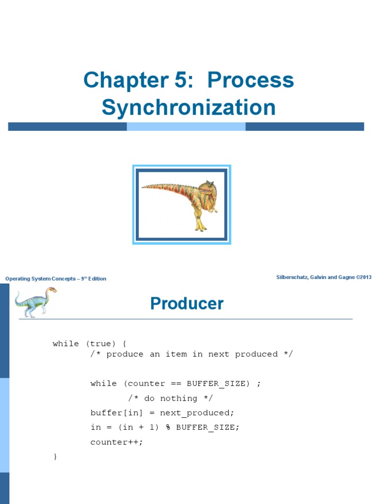 Ch6 Process Synchronization Pdf Computer Architecture Software Development 