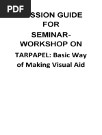How To Make A TARPAPEL | PDF