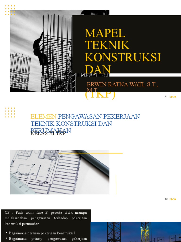 Mapel Teknik Konstruksi Dan Perumahan Tkp Pdf