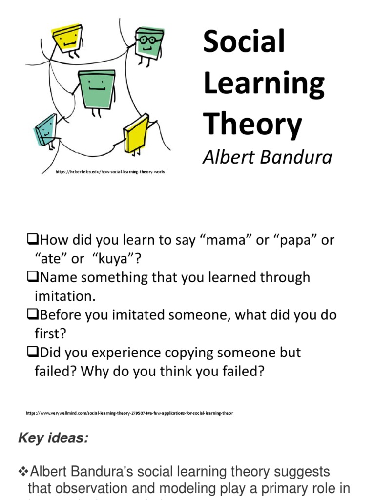 Social Learning Theory | PDF