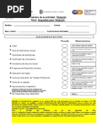 Recomendaciones para Carta de Autenticación de Certificados de Estudio de Bachillerato | PDF ...