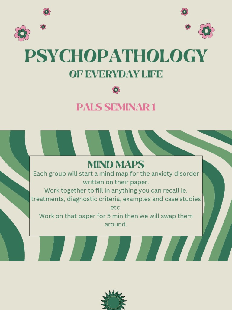 Psychopathology PDF | PDF | Mental Disorder | Anxiety Disorder