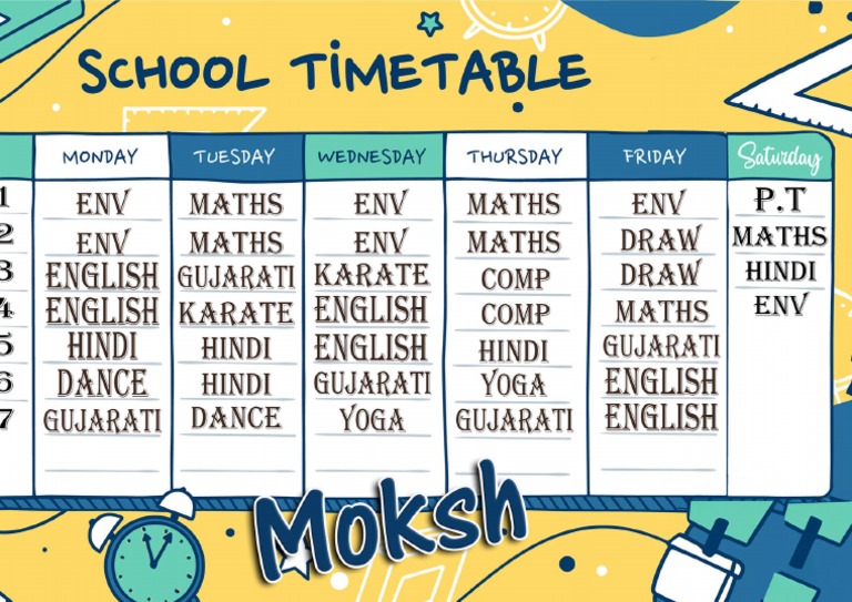School Time Table | PDF