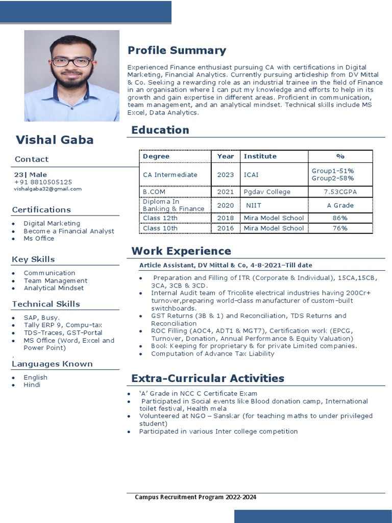 Vishal CV | Download Free PDF | Business | Economies