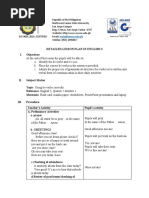 Detailed Lesson Plan Skimming Scanning | PDF | Speed Reading | Lesson Plan