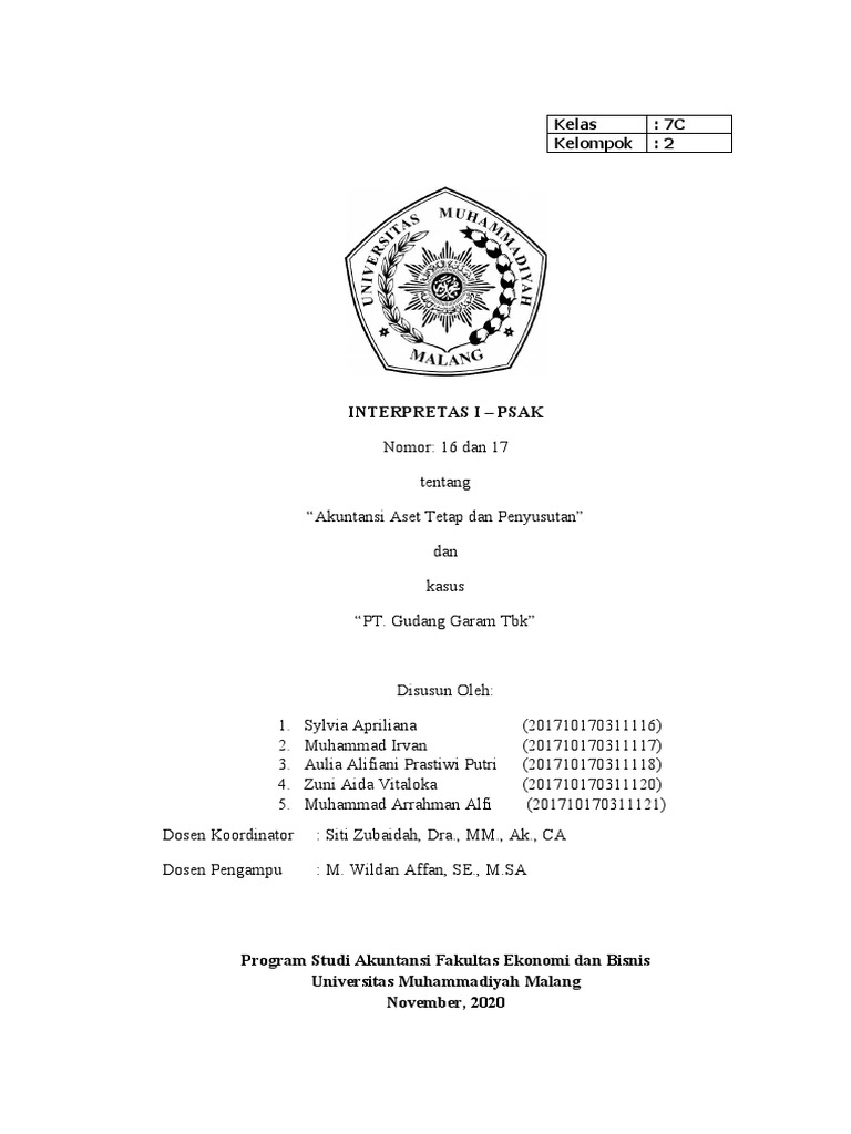 PSAK No. 16 Dan No.17 | PDF