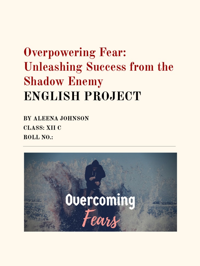 Class Notes | PDF | Fear | Phobia