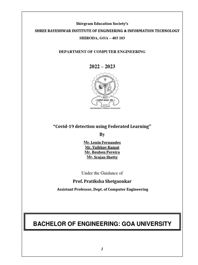 Federated Learning for COVID-19 | PDF | Machine Learning | Computing
