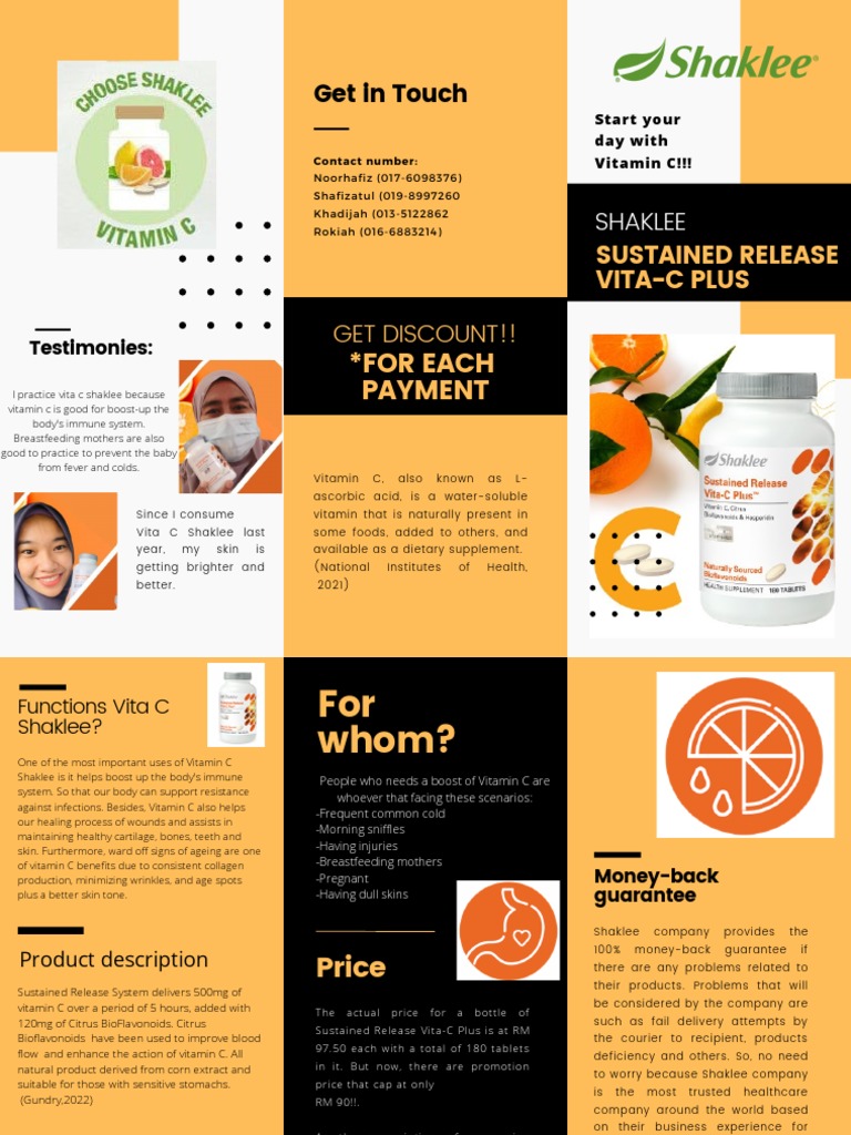 Brochure We023. | PDF | Vitamin C | Vitamin