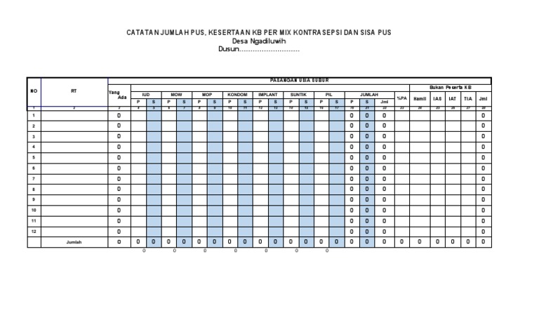 Blangko Kosong C1 2023 | PDF