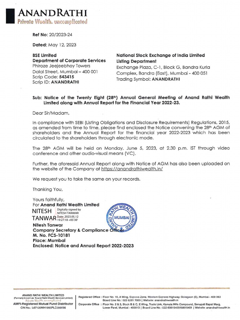 AR Financial Statements | PDF | Cost Of Living | Financial Risk