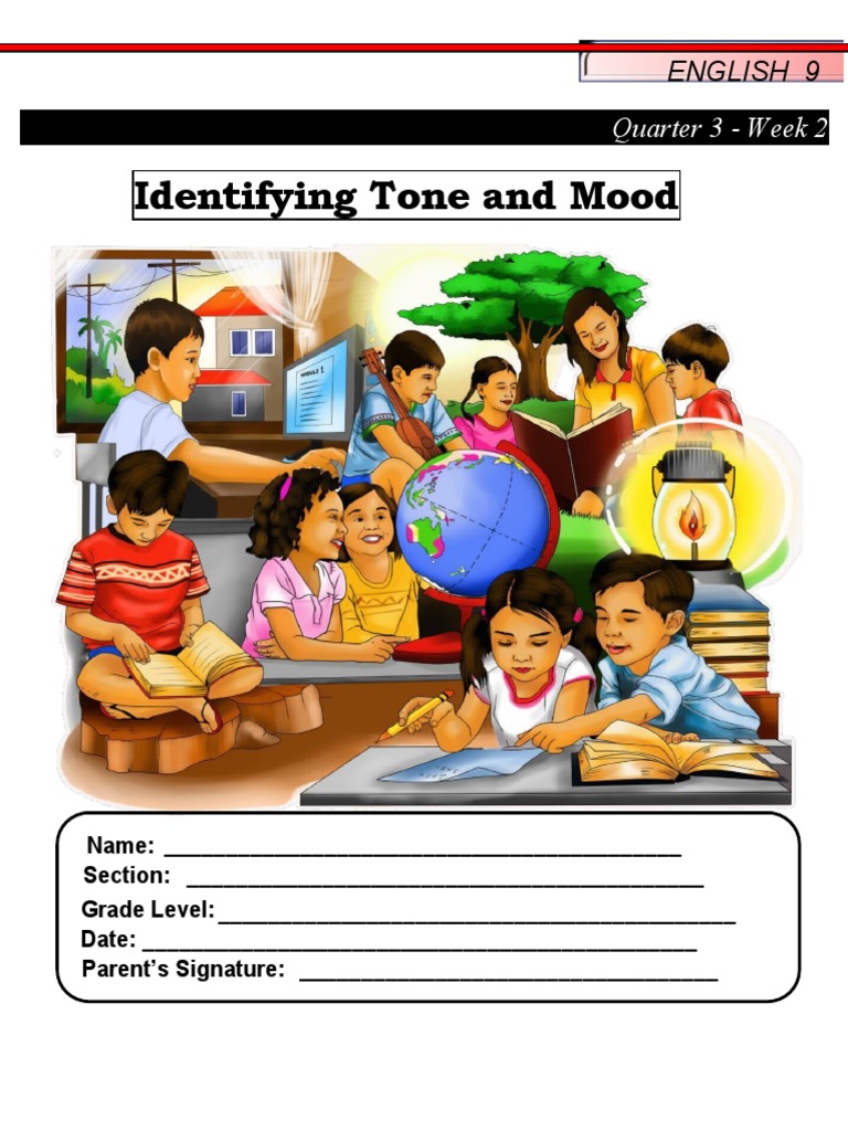 Lecture On Identifying Tone and Mood | PDF | Dorothy Gale