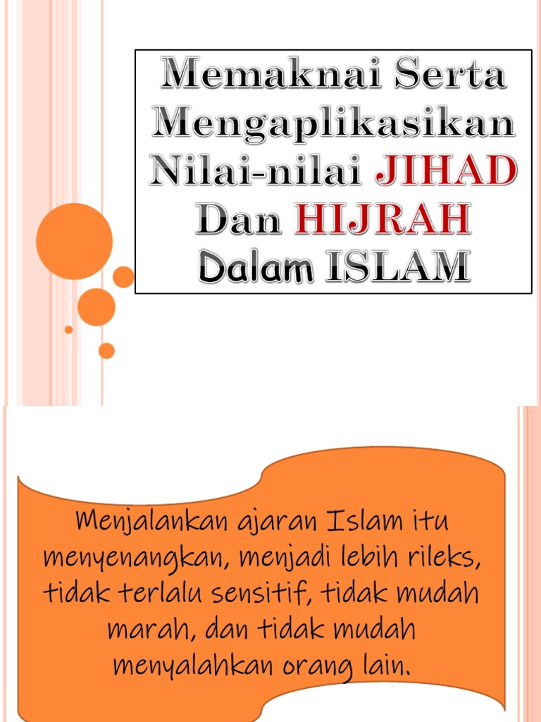 Jihad dan Hijrah dalam Islam | PDF