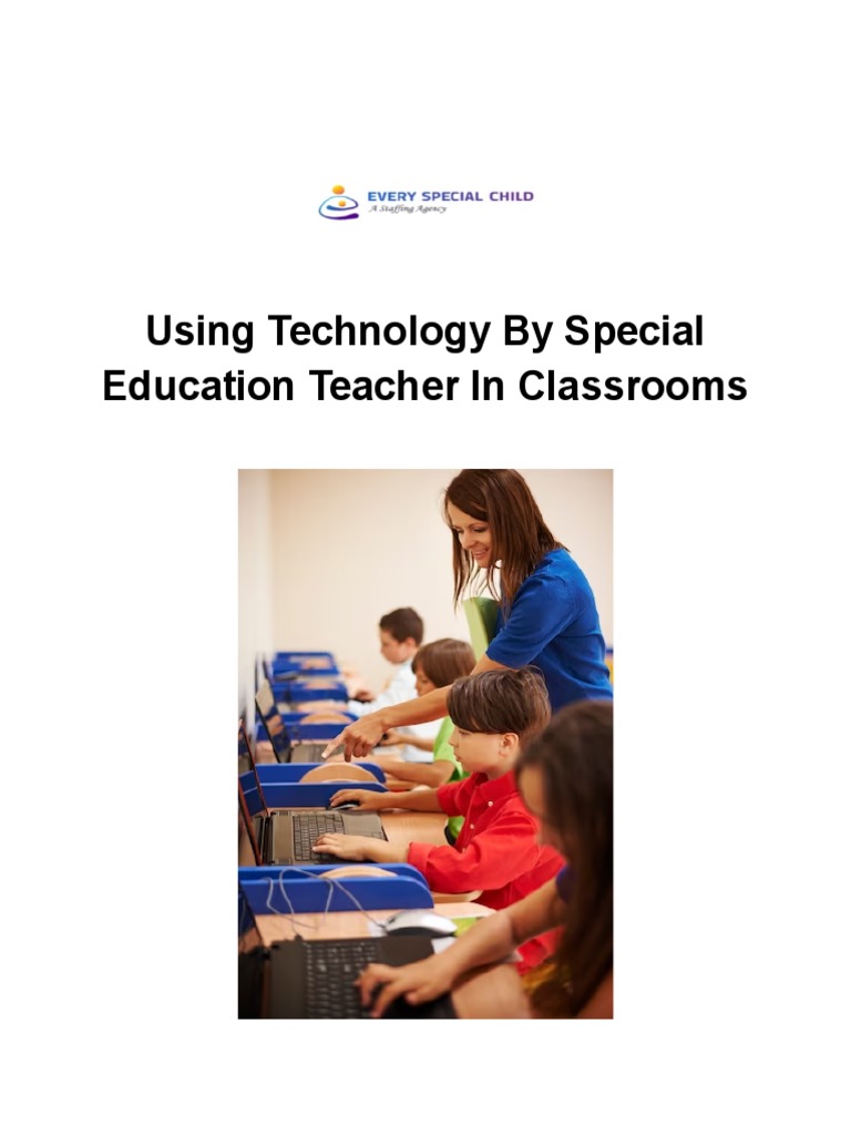 Technology in Special Education Classrooms | PDF | Special Education ...