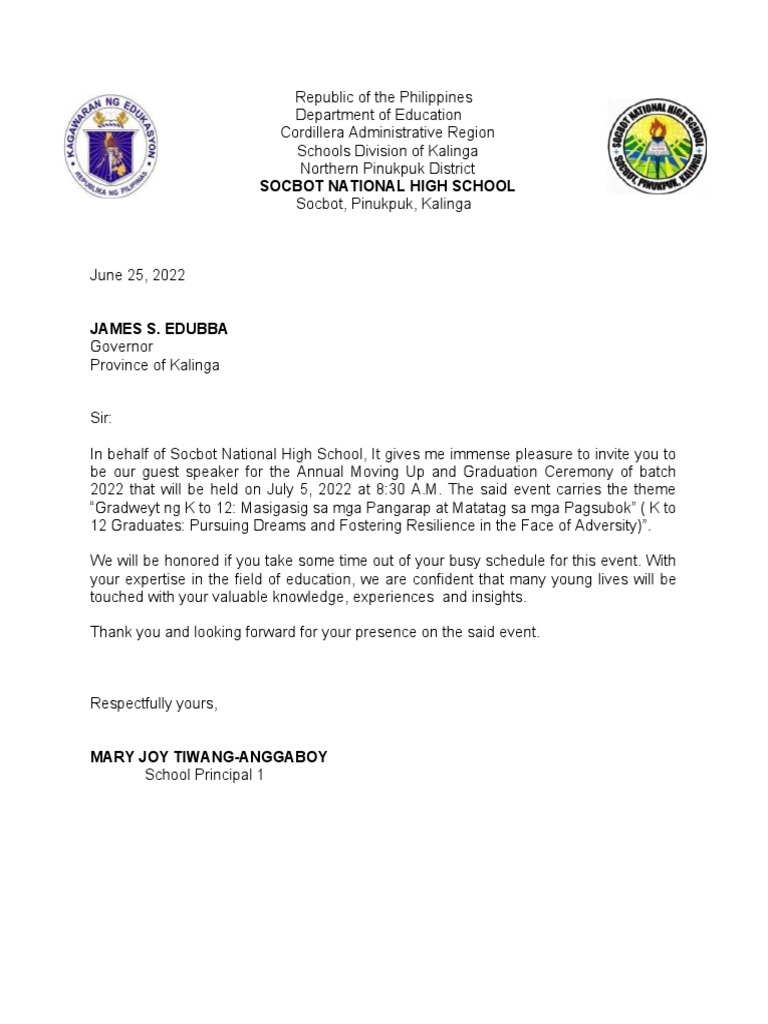 Invitation Letter | PDF