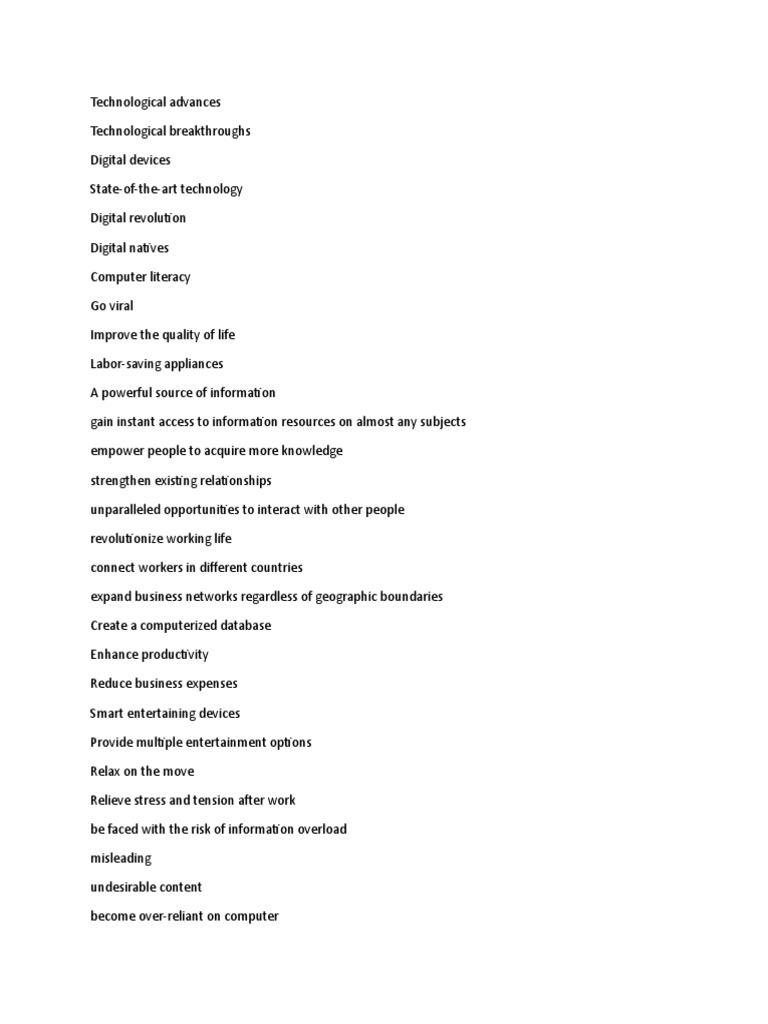 Technological Advances | PDF