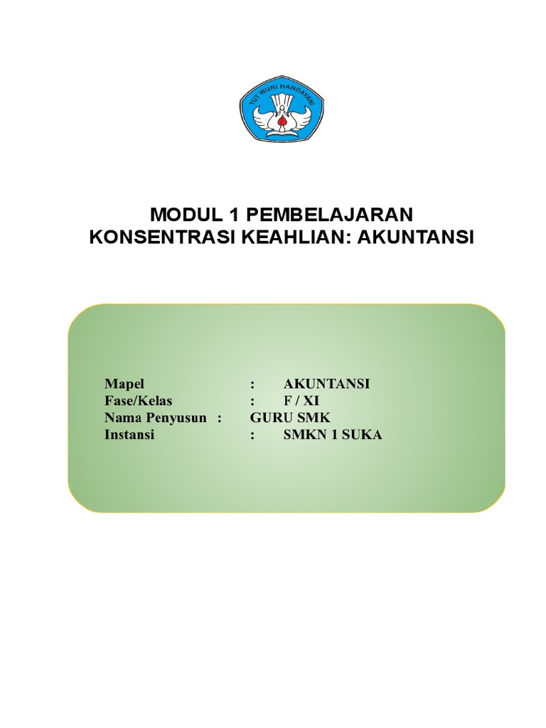 Modul Ajar Akuntansi Fase F | PDF