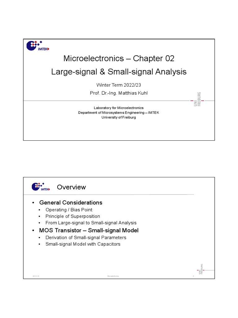Microelectronics Chapter 02 Updated V2 | PDF | Electrical Network ...