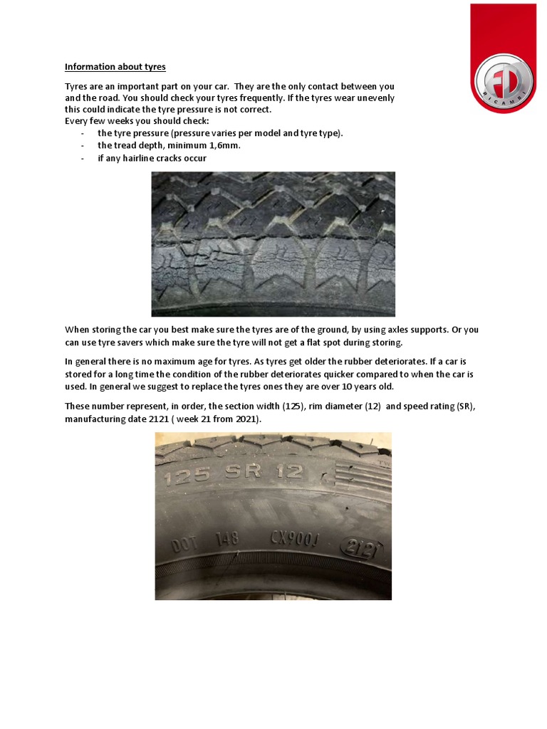 Information About Tyres | PDF