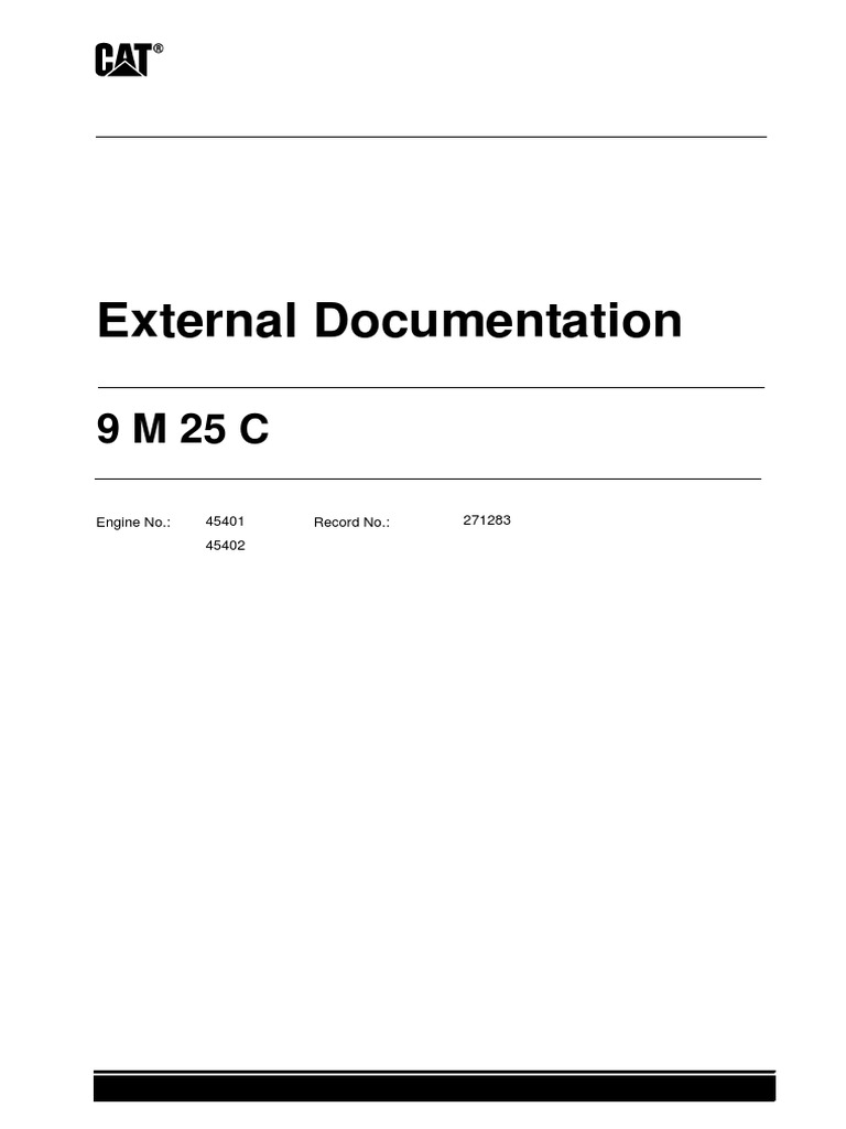 8 External Documentation | PDF | Turbocharger | Alternating Current
