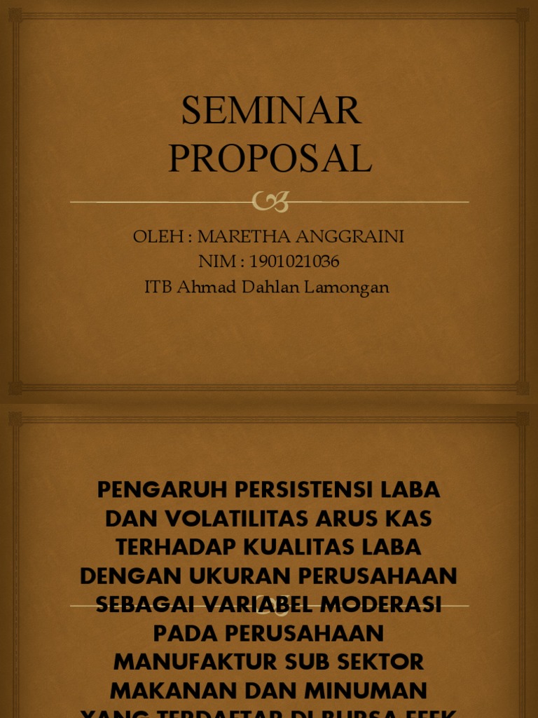 Sempro PPT Maretha | PDF