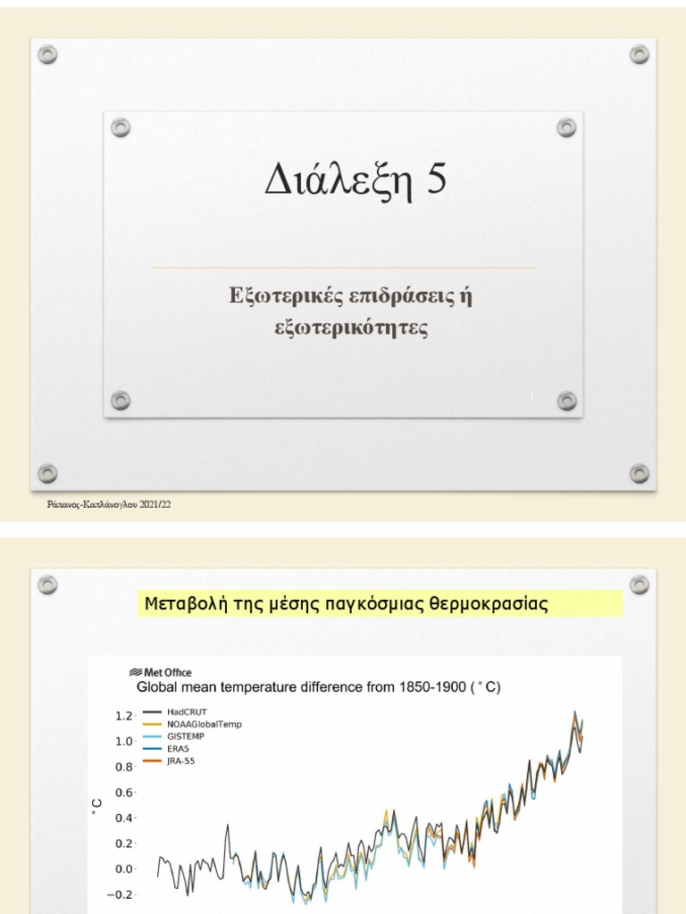 Διάλεξη 05. Εξωτερικότητες | PDF