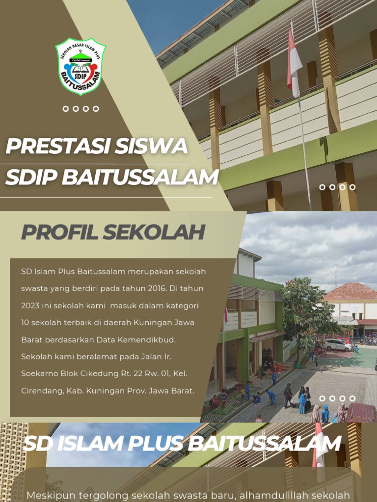 Prestasi Siswa SD IP Baitussalam | PDF