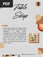 FBS-Core 1-Module 2 - Week 2 | PDF | Tableware | Food And Drink