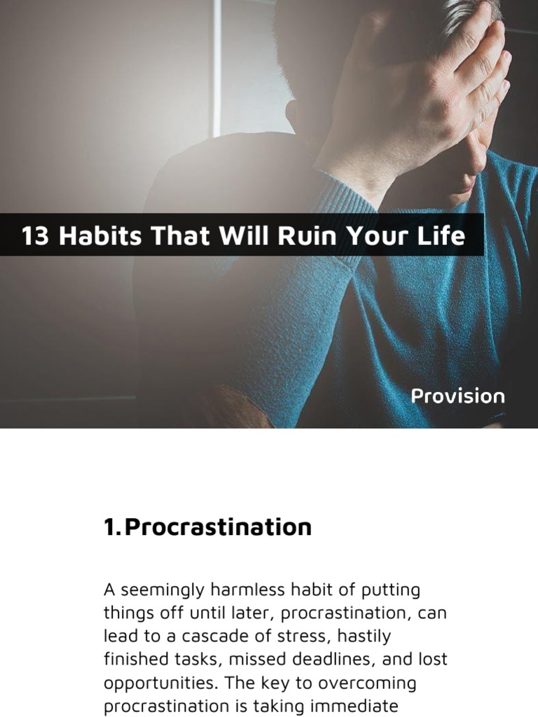 Procrastination | Download Free PDF | Mental Health | Procrastination