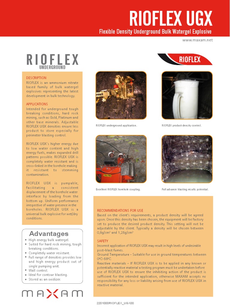 Rioflex Ugx | PDF | Density | Water