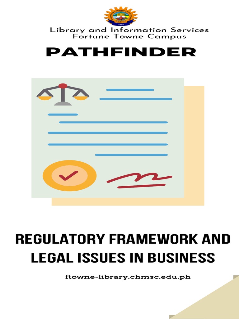 Regulatory Framework and Legal Issues in Business | PDF | International ...