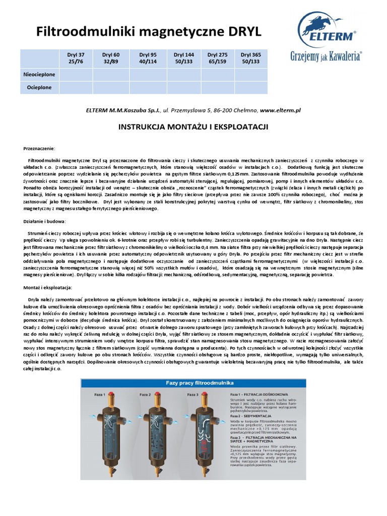 Elterm Instrukcja Dryl | PDF