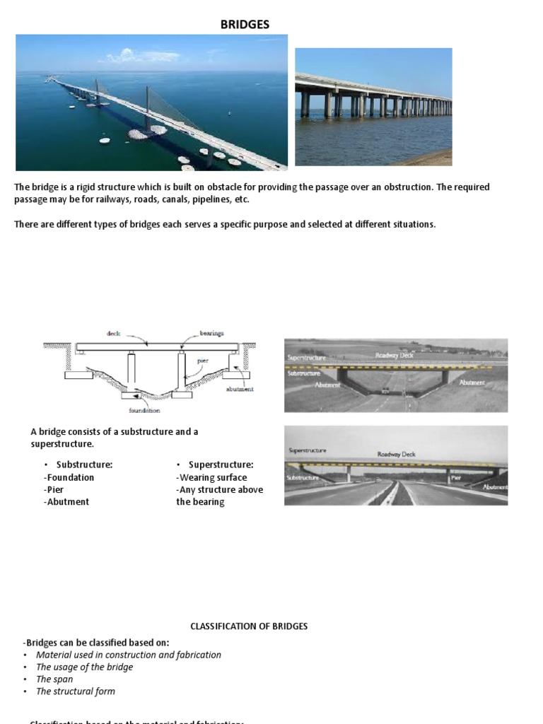 Bridges and Causeway | PDF | Bridge | Beam (Structure)