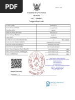 TM3 Thai Immigration Form | PDF