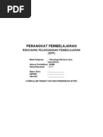Contoh Cover Modul Ajar | PDF
