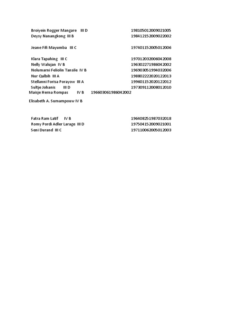 Data Guru Dan Pangkat | PDF