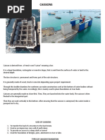Caisson Construction Techniques | PDF | Civil Engineering