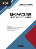 Draft Pertek Air Limbah - Cover | PDF