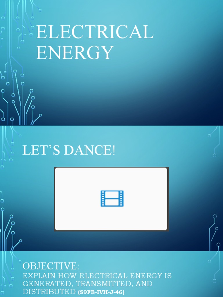 Electrical Energy | PDF | Power Station | Hydroelectricity