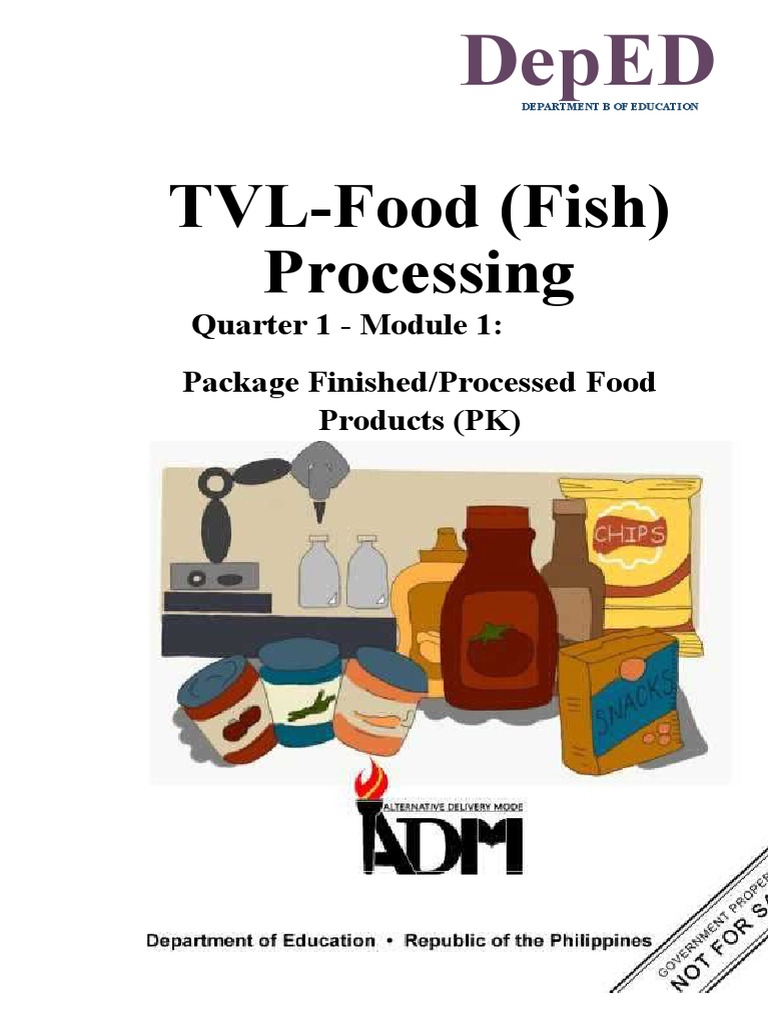 Adm Food Fish Processing 12 Lo1 1 1 Rrrivares June2020 Docx - Wps PDF Convert | PDF | Social ...