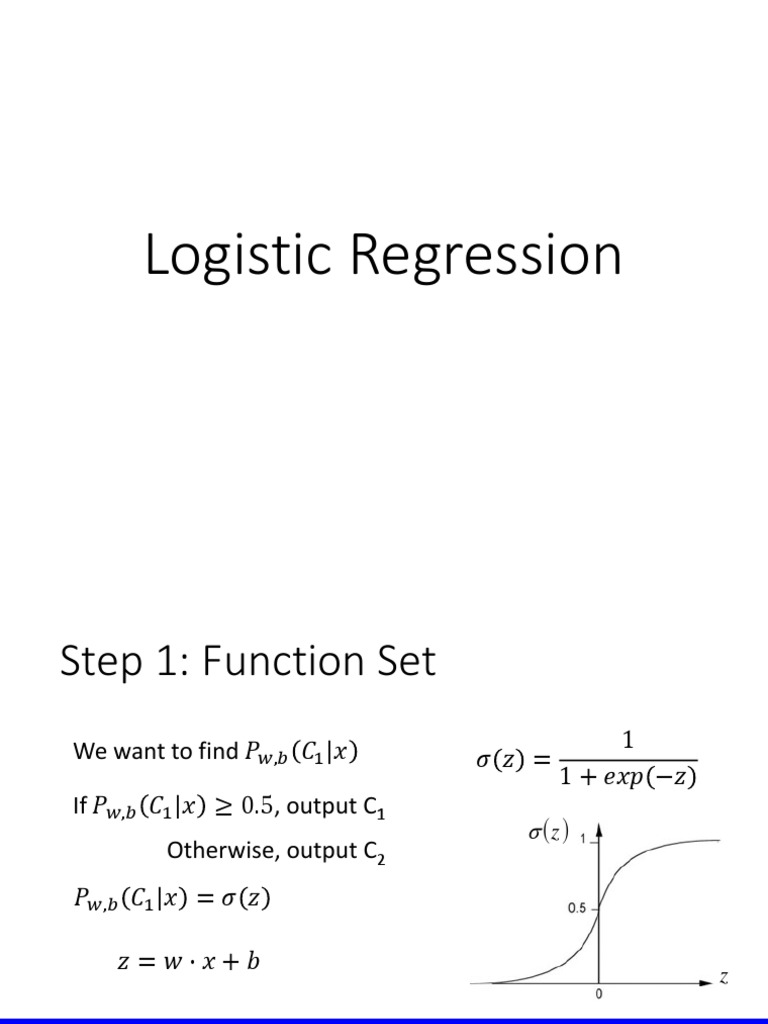 3 - Logistic Regression (v3) | PDF | Regression Analysis | Errors And Residuals