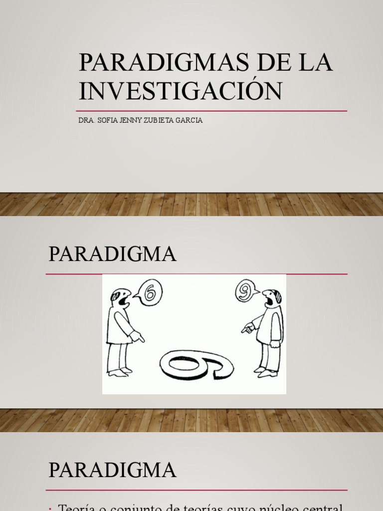 Paradigmas de La Investigación | PDF | Paradigma | Teoría