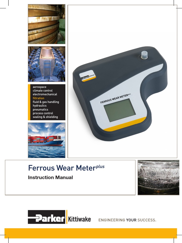 Ferrous Wear Meterplus User Manual | PDF | Corrosion | Iron