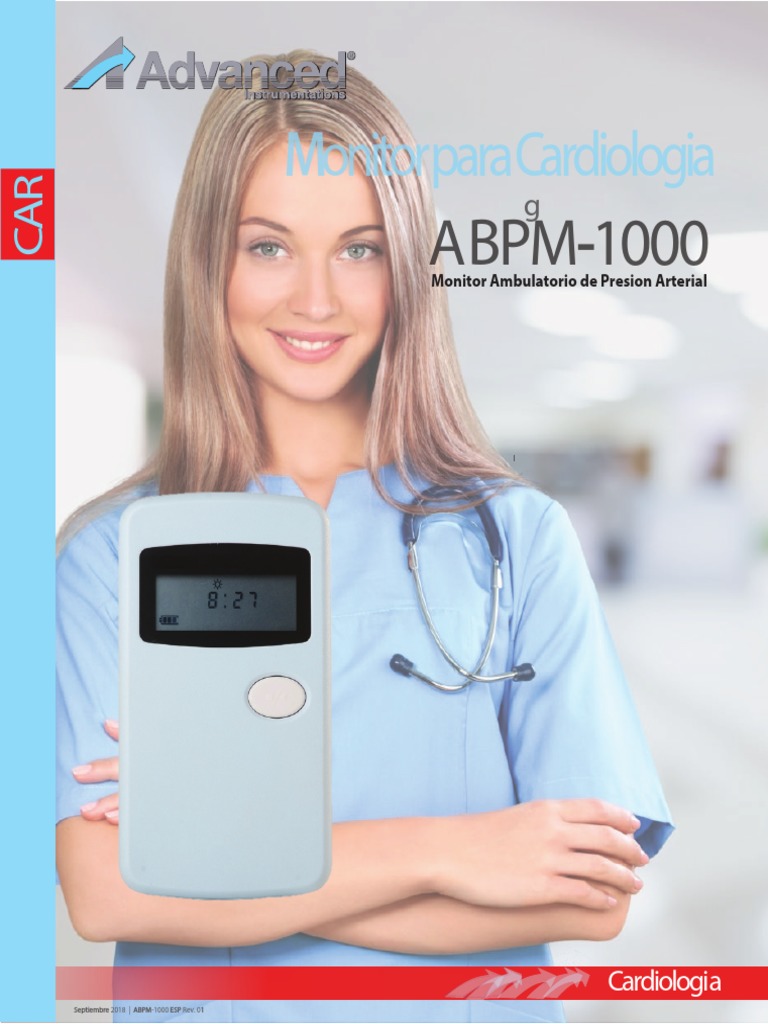 ABPM-1000 Esp | PDF | Presión sanguínea
