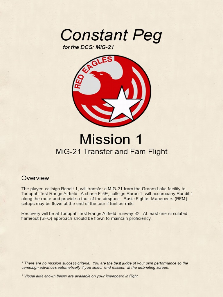 Mission 01 Briefing | PDF | Aerospace Engineering | Aviation