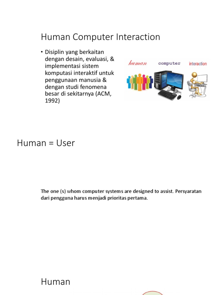 Human Computer Interaction | PDF