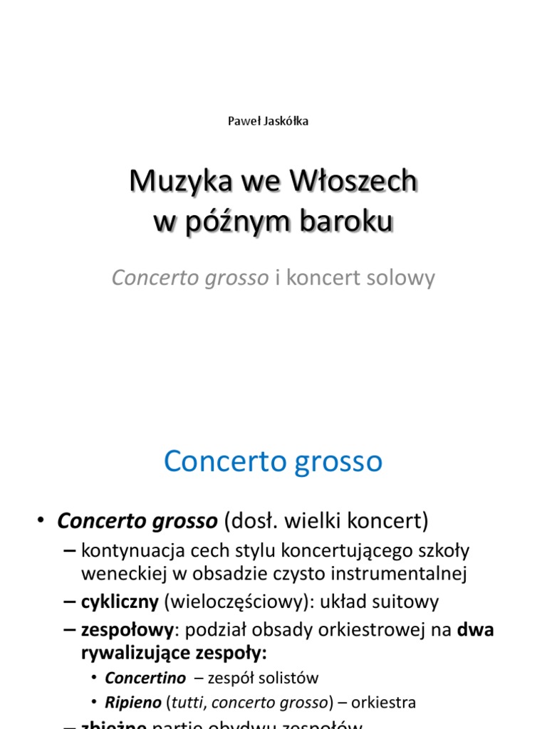 6dz 4md - Barok Koncert | PDF